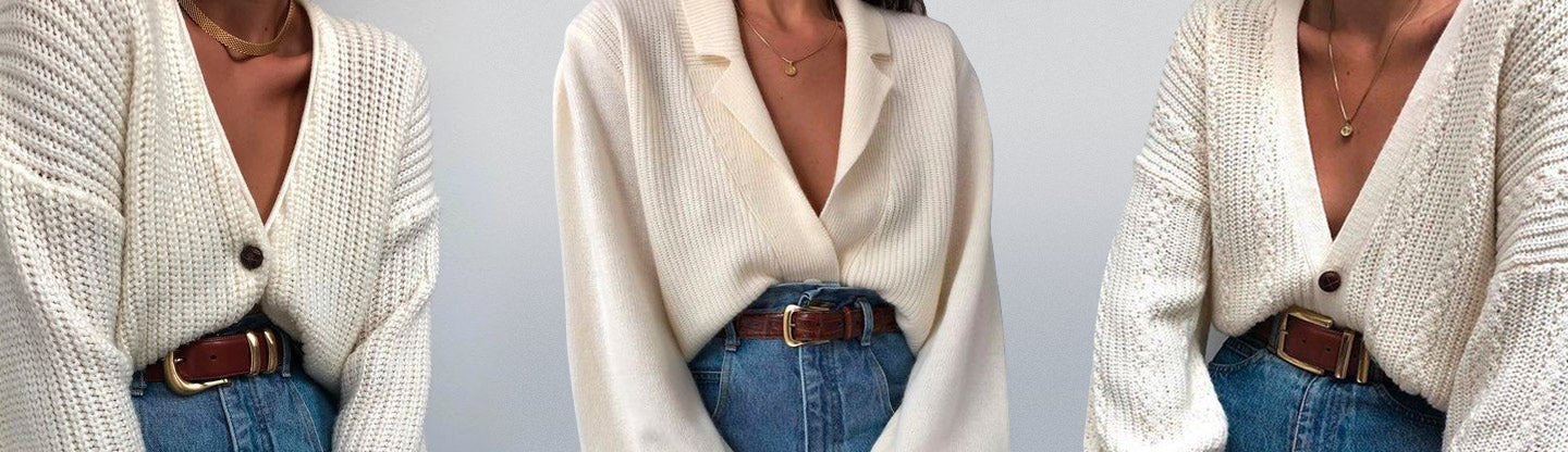 Ideas para lucir un outfit con cardigan - Mezcalero Boots